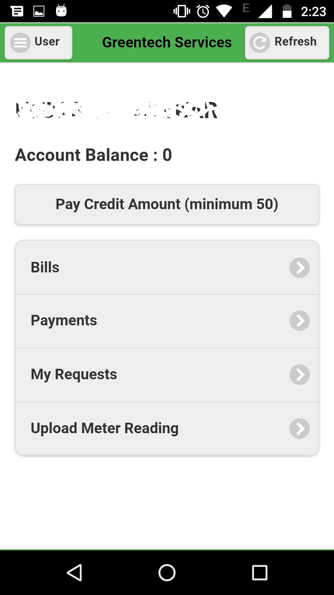 GreenTech Services Payment